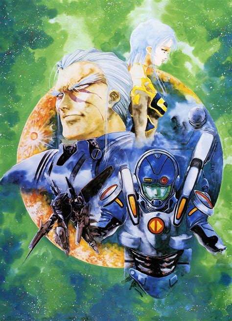 Macross Ii Official Art By Haruhiko Mikimoto Fantasy Character