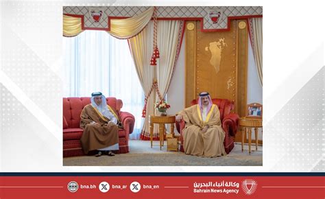 جلالة الملك المعظم يستقبل سمو ولي العهد رئيس مجلس الوزراء ويعرب عن