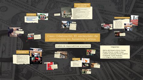 Caso Odebrecht El Escándalo De Corrupción En América Latina By Belina