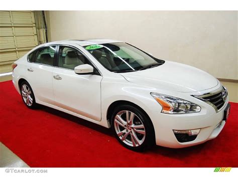 2013 Pearl White Nissan Altima 35 Sv 77635105 Photo 5