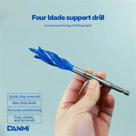 Size 4 Inch Danmi Four Blade Auger Drill Bit At ₹ 200 Piece In Jaipur Id 2854890972397