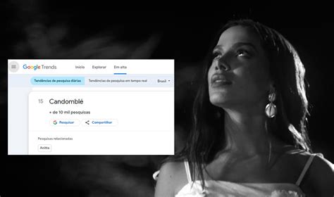 Após anúncio de clipe de Anitta candomblé foi 15º termo mais