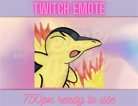 Cyndaquil Emote Eevee Genies Ko Fi Shop Ko Fi ️ Where Creators Get