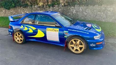 1997 Subaru World Rally Car With Colin Mcrae Connection Hits The Market Drive