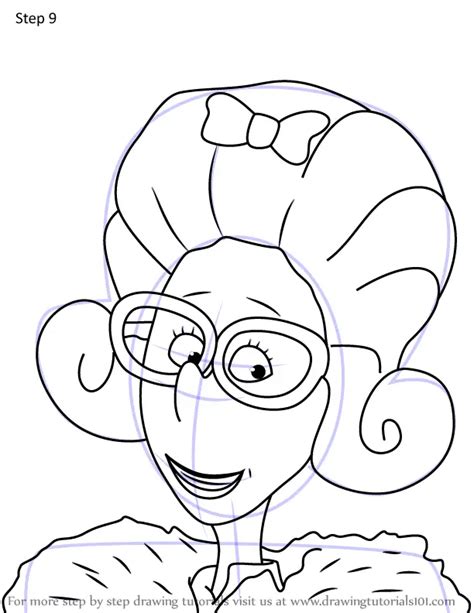 How To Draw Isabella From The Lorax The Lorax Step By Step