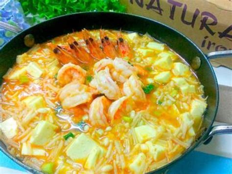 鮮蝦豆腐煲【家樂福廚神大賽】 By Mayli Chen的簡單煮藝 愛料理