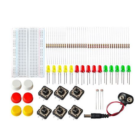 Mini Kit Electrónica Básica para Arduino y Raspberry Pi Electronilab