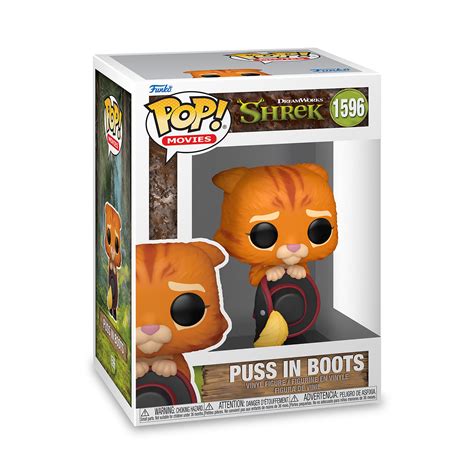 Shrek Der Gestiefelte Kater Funko Pop Figur Elbenwald