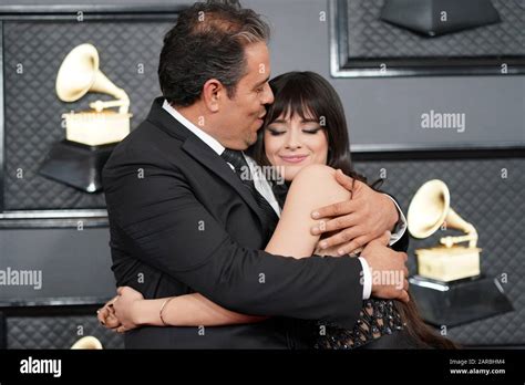 Los Angeles Ca 26th Jan 2020 Alejandro Cabello And Camila Cabello At The 62nd Grammy Awards