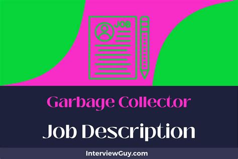 Garbage Collector Job Description Updated For 2025