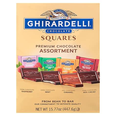 Ghirardelli Chocolate Squares Premium Chocolate Assortment 1577 Oz