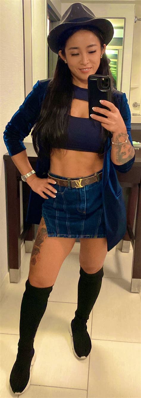 Xia Li Wearing A Sexy Jean Mini Skirt 1 By Dragonmatt600 On Deviantart