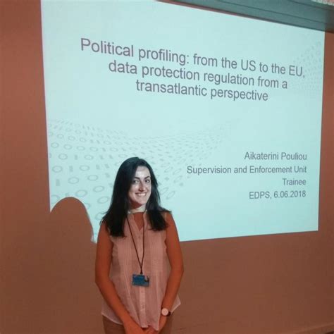Katerina Pouliou On Linkedin Honoured To Have Presented The Findings