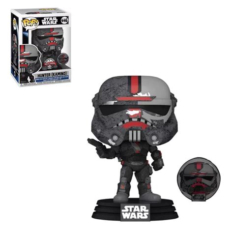 Funko Pop Star Wars 446 Hunter Kamino C Pin Special Edition Game