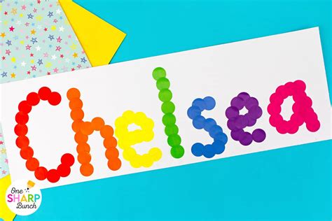 15 Easy Diy Name Activities For Preschool And Kindergarten One Sharp Bunch 15 Easy Diy Name Activities For Preschool And Kindergarten One Sharp Bunch