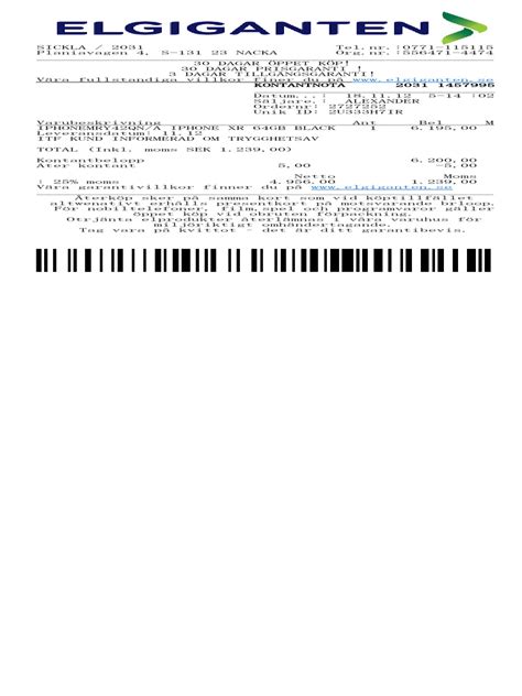 Elgiganten Shvec Pdf