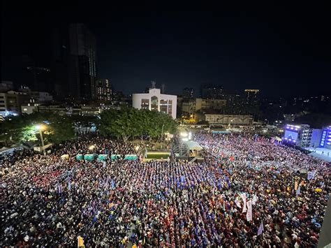 支持者塞爆侯康選前之夜！ 謝龍介：現場已破20萬人 政治 中時