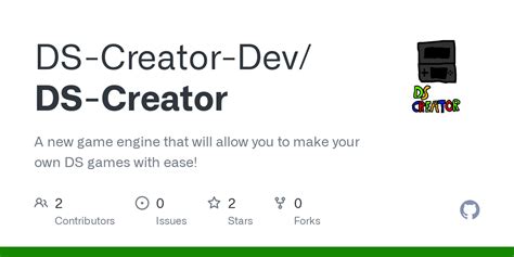 Github Ds Creator Devds Creator A New Game Engine That Will Allow