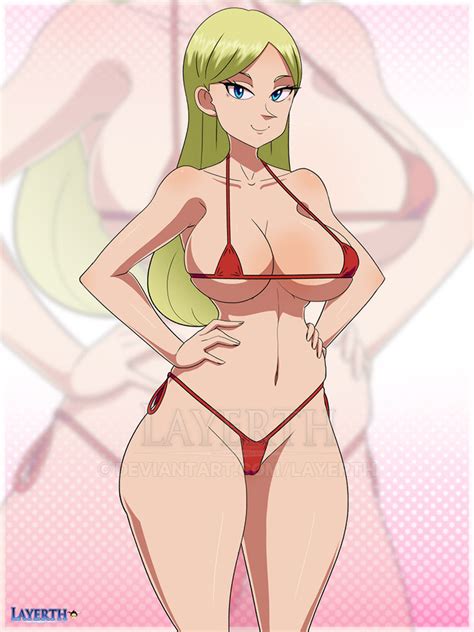 Rule 34 Blonde Hair Breasts Female Female Only Layerth Looking At
