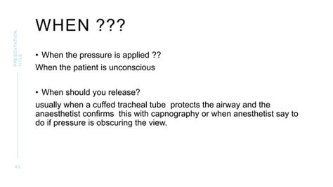 Rapid Sequence Induction And Intubation Pptx First Aid Injuries