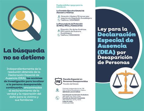 Conoce más sobre la Ley Para la Declaración Especial de Ausencia por