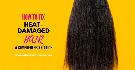 How To Fix Heat Damaged Hair A Comprehensive Guide