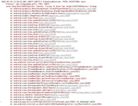 Canvas trying to draw too large bytes bitmap Ring 博客园