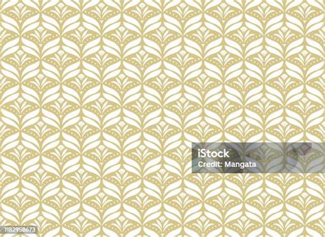 Vector Classic Floral Art Nouveau Seamless Pattern Stylish Abstract Art