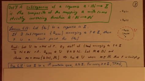 Topology Lecture 20 Sequences And Nets In Topological Spaces Youtube