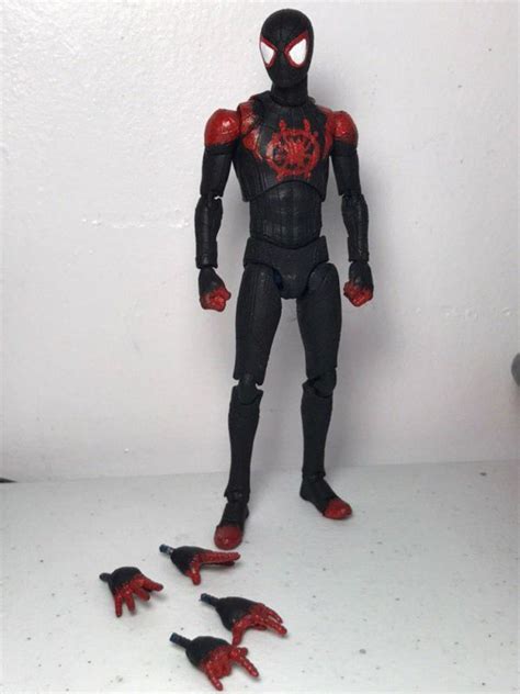 Mafex Miles Morales Spider Man Spiderman Into The Spiderverse Marvel