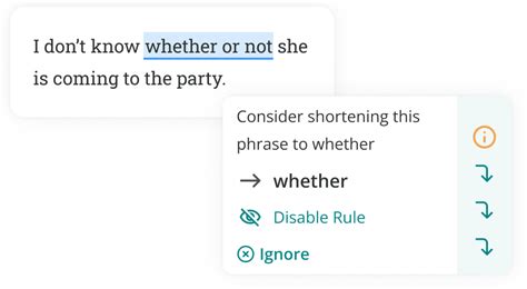 Whether Or Not Meaning