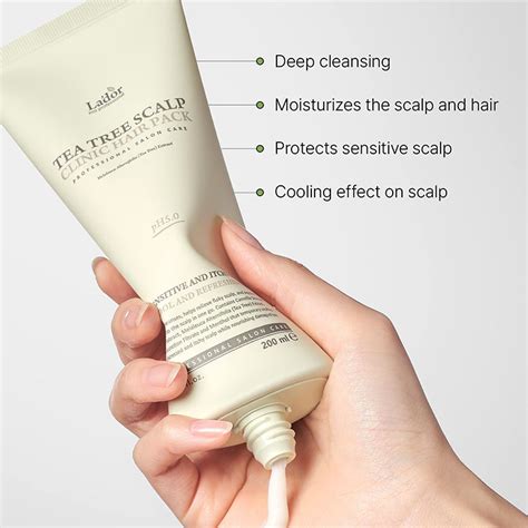 Lador Tea Tree Scalp Clinic Hair Pack 200ml