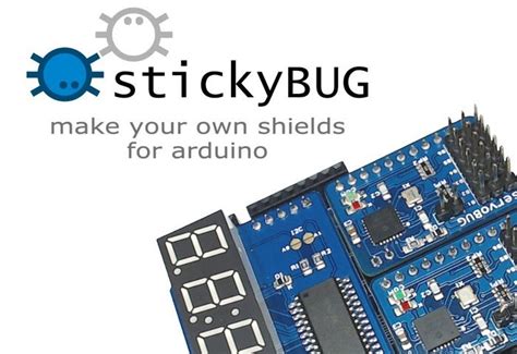 Stickybug Lets You Create Your Own Arduino Shields Video Arduino