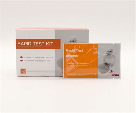 Salmonella Spp Antigen Rapid Test Vd303 Vet Dianostix China