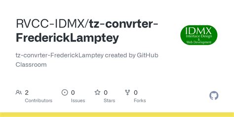 Github Rvcc Idmxtz Convrter Fredericklamptey Tz Convrter Fredericklamptey Created By Github