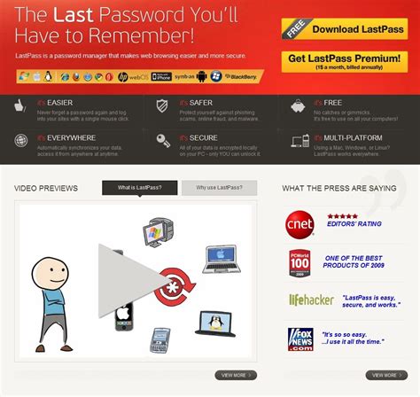 Lastpass Password Manager Easily Create Unique Passwords And Store Them