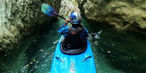 Nouria Newman Kayaking France S Verdon Gorges