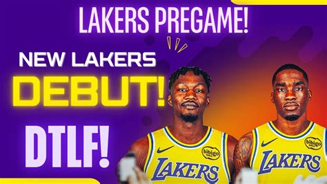 Lakers Vs Cavs Pregame Live With Dtlf Youtube