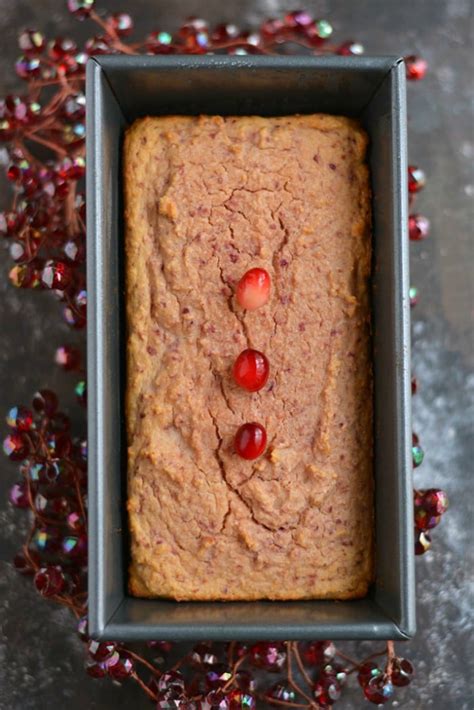 Healthy Cranberry Coconut Bread Gf Low Cal Paleo Skinny Fitalicious®