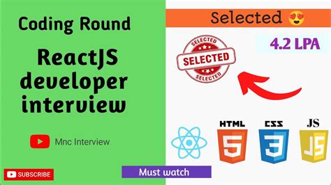 Coding Round React Js Interview Procodrr Fresher Reactjs Developer Interview 2024 Round
