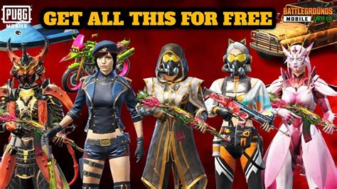 Get Free Season 8 And 19 Mythic Outfit And Mythic Headgear In Pubg