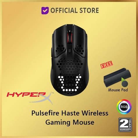 Promo Hyperx Pulsefire Haste Wireless Gaming Mouse Rgb Ultra