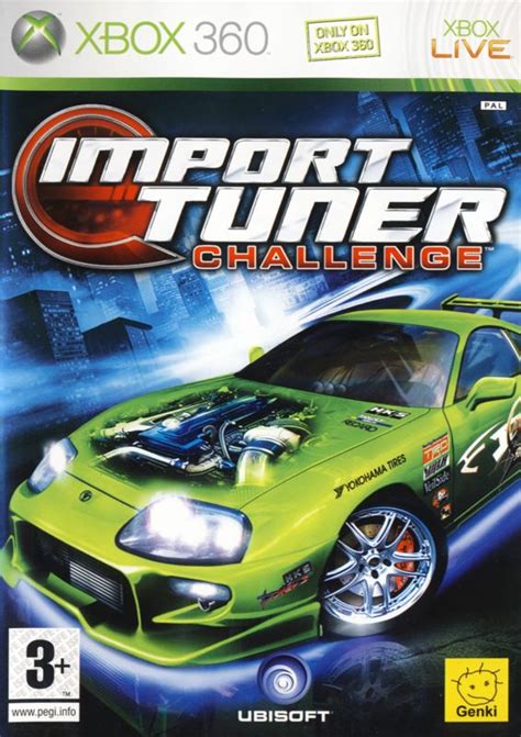 Import Tuner Challenge 2006 Xbox 360 Box Cover Art Mobygames