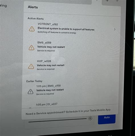 Anyone Get These Error Messages R Teslamodel3