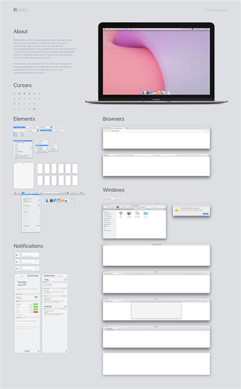 Macos 桌面gui素材，让 Web 及桌面 App 展示更友好 设计达人