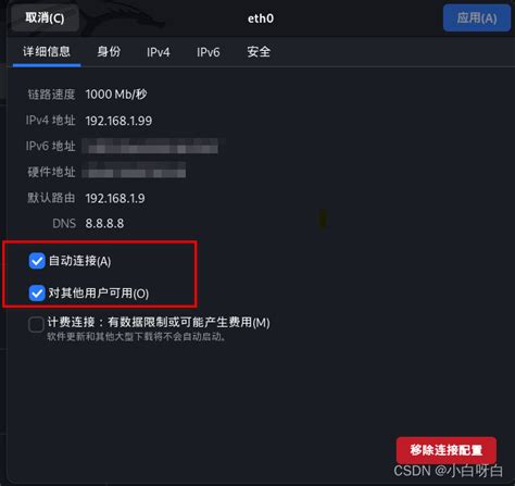 【linux】kali配置网卡 Csdn博客