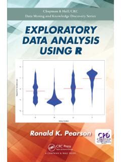 EXPLORATORY DATA ANALYSIS USING R Exploratory Data Analysis Using R