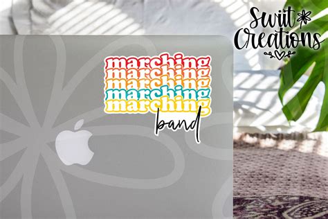 Marching Band Sticker Fun Sticker Vinyl Sticker Car Etsy