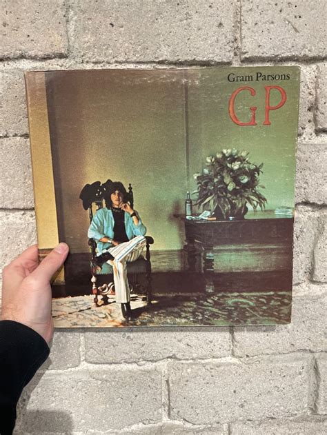 Gram Parsons Gp First Press Lp Record Safari