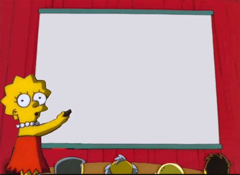 Lisa Simpson Meme Blank Captions Pages